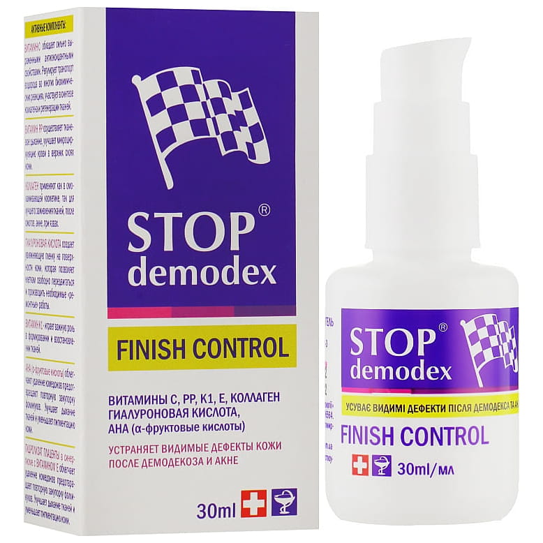 STOP Demodex Finish Control Gel – Post-Acne & Demodex Discoloration ...